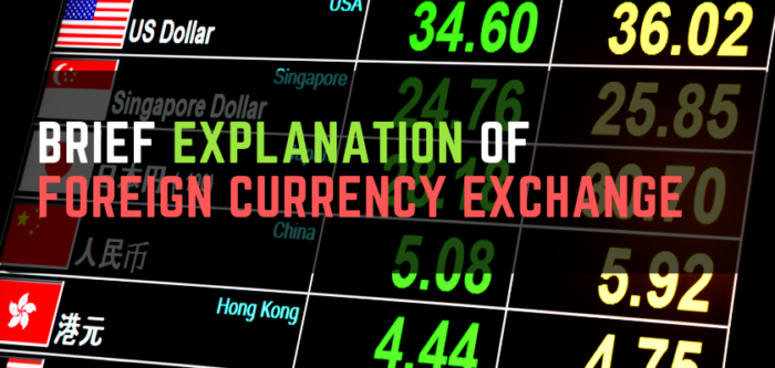 Brief Explanation of Foreign Currency Exchange - FXCracked